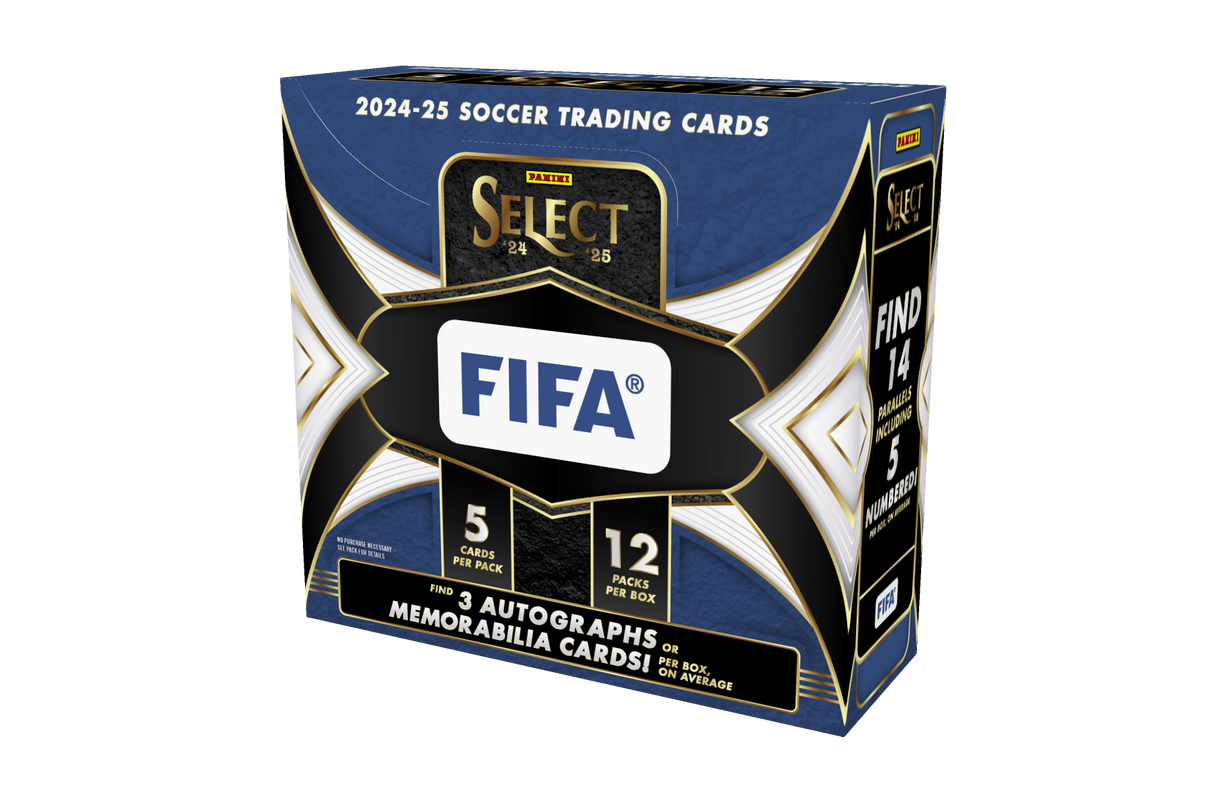 2024-25 Panini Select FIFA Soccer Hobby Box – jawbreakers